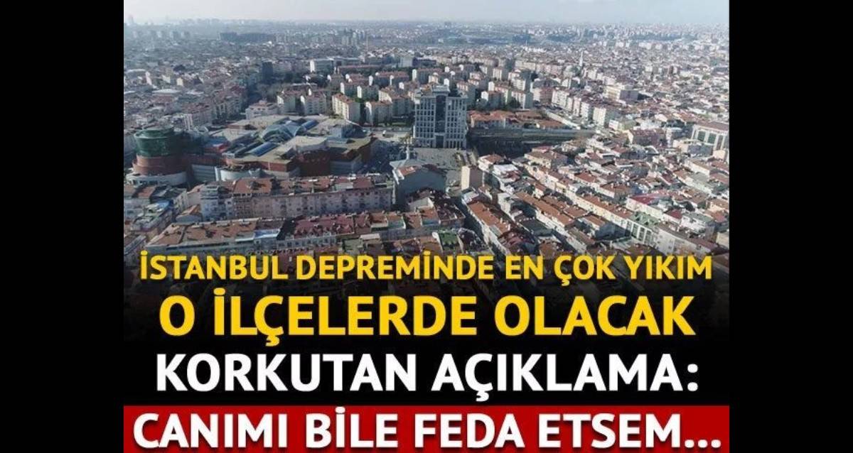 Beklenen İstanbul depremde en riskli ilçelerin belediye başkanlarından ...